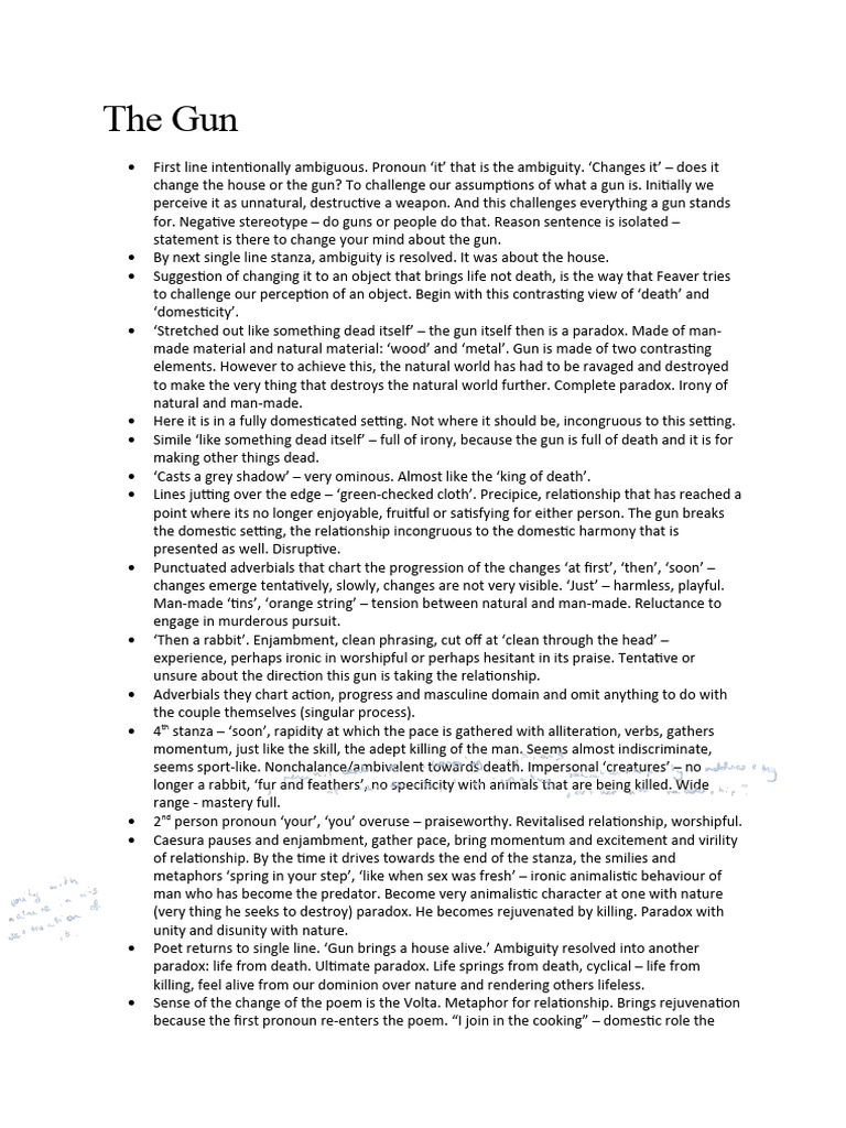 10-the-gun | PDF | Linguistics