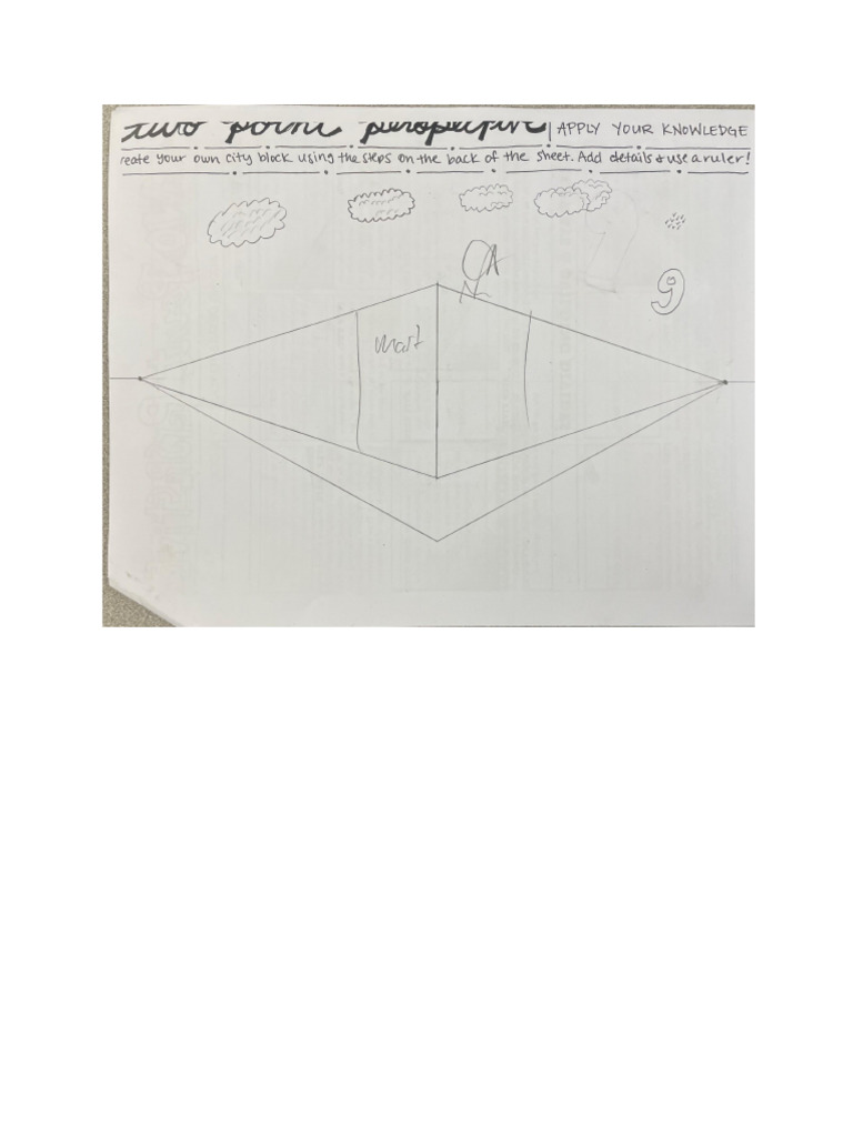 Esteban Rivas - 2 Point Perspective Test | PDF