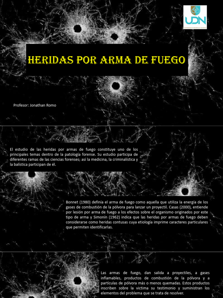 Heridas Ocasionadas Por Arma de Fuego Sam | Descargar gratis PDF ...