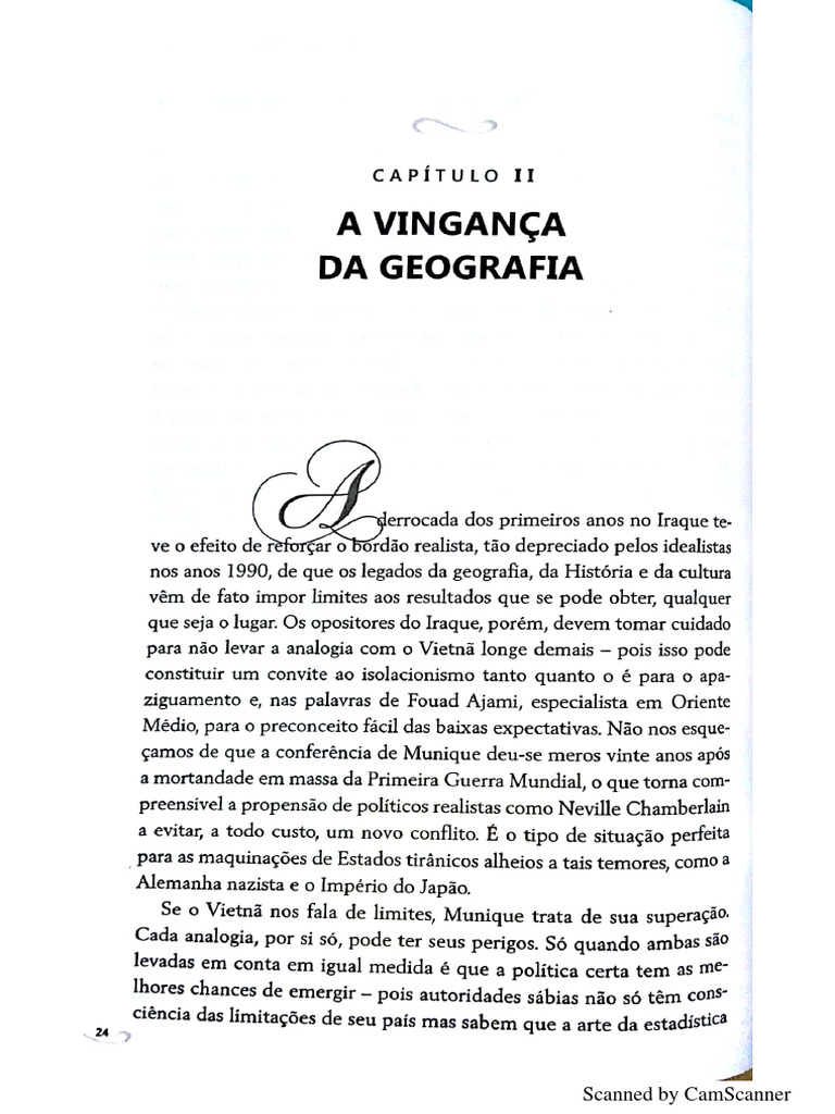 A Vingança da Geografia PDF | PDF