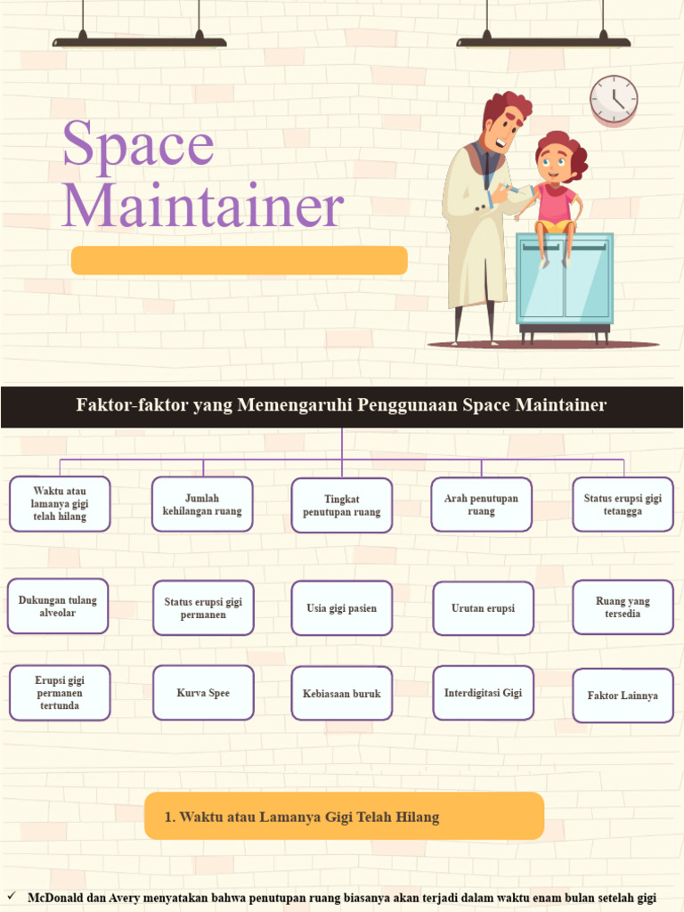 Tugas Space Maintainer | PDF