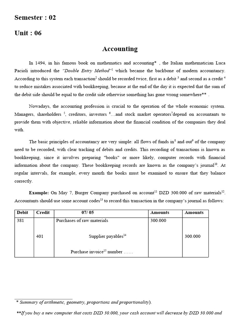 Introduction To Accounting | PDF | Debits And Credits | Accounting