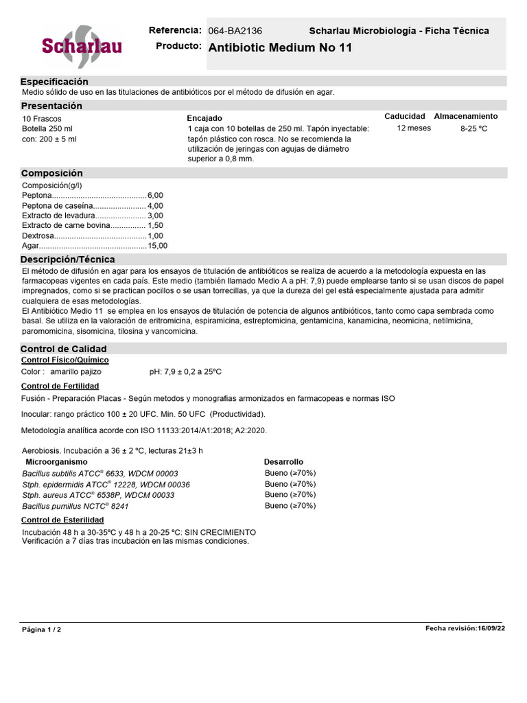 Antibiotico 11 FT | PDF | Drogas | Antibióticos