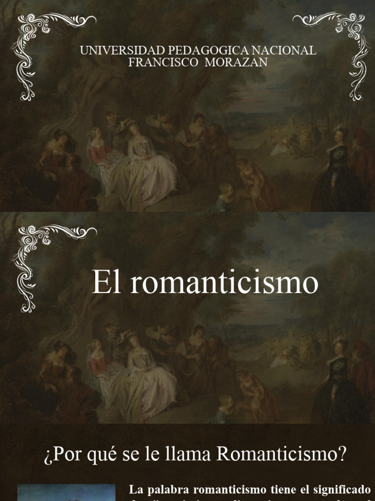 Presentación Romanticismo | PDF | Romanticismo | Cuentos