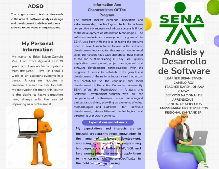 Folleto Sistemas English. | PDF | Software Development | Cognitive Science