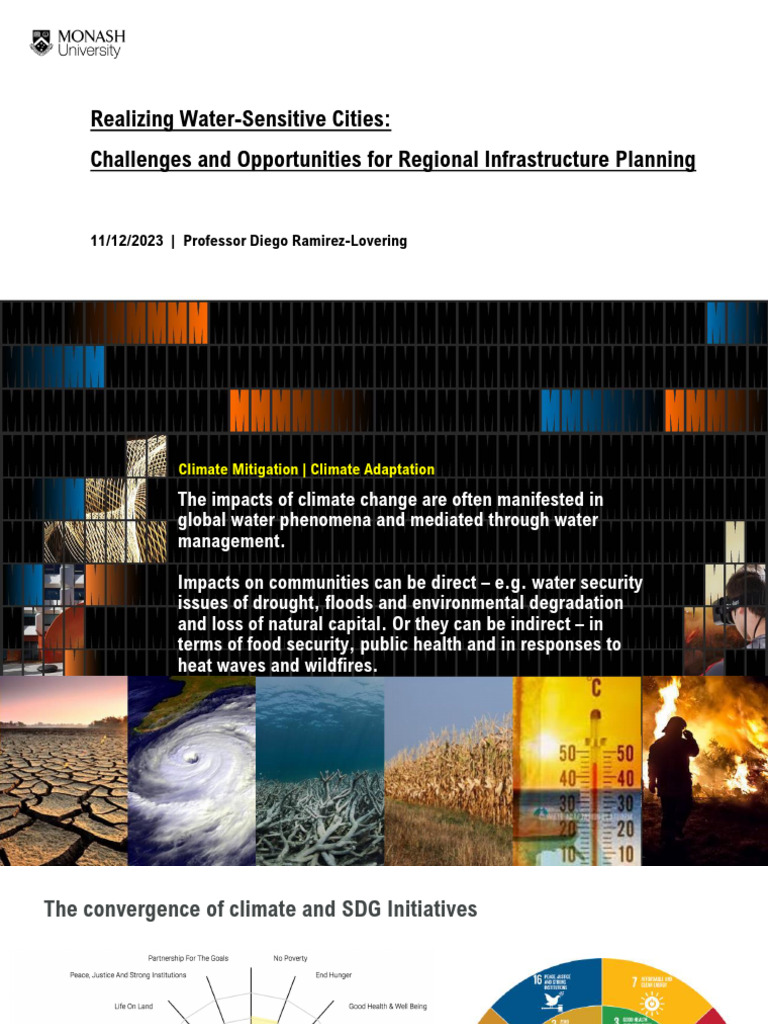 Realizing Water-Sensitive Cities: Challenges and Opportunities For ...