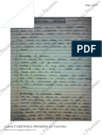 Carewell Pharma 2nd Semester Notes | PDF