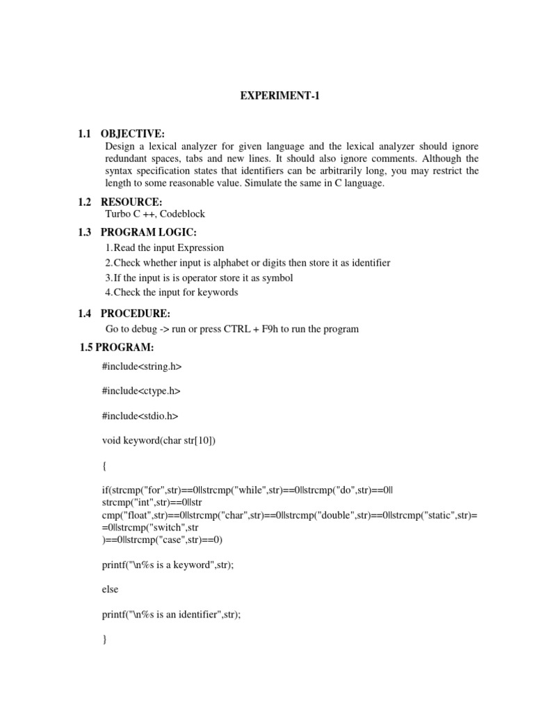 Lab 01 02 | PDF | Reserved Word | Software