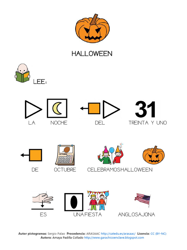 ES Actividades para La Fiesta de Halloween | PDF | Víspera de Todos los ...