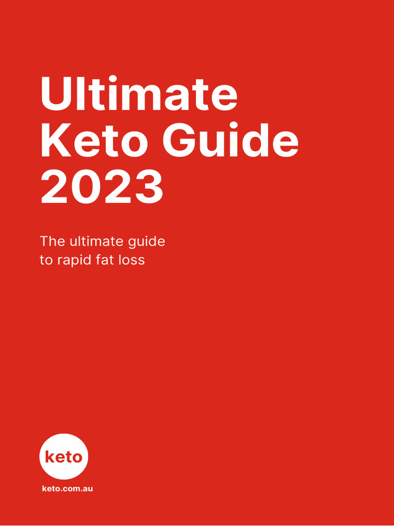 Ultimate Keto Guidebook 2023 | PDF | Dieting | Ketogenic Diet