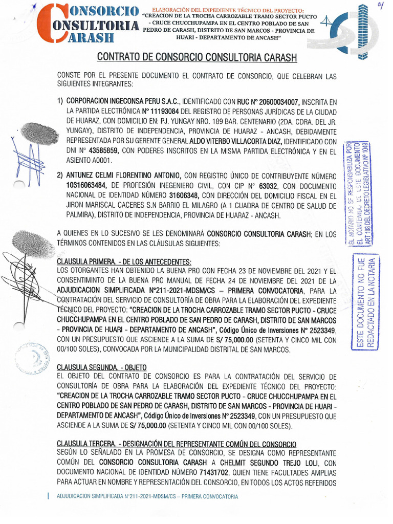 As 211-2021 Consorcio | PDF