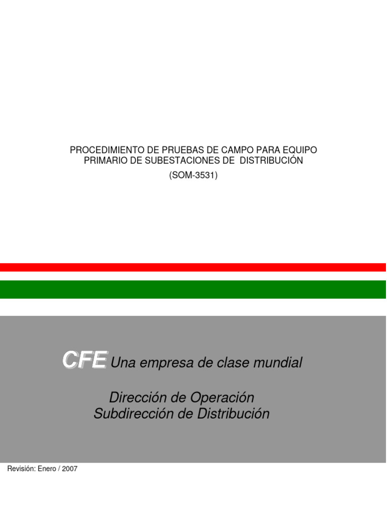 01 GOD 3531 Formalización | PDF | Ingenieria Eléctrica
