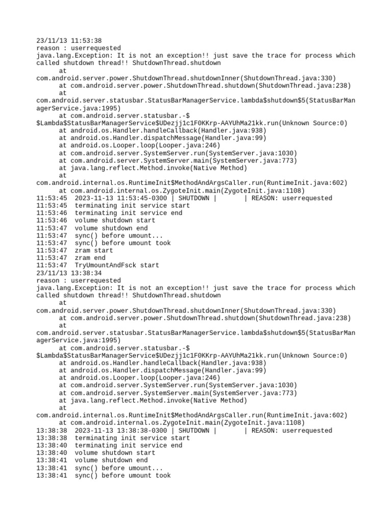 Power Off Reset Reason | PDF | Concurrent Computing | Object (Computer Science)