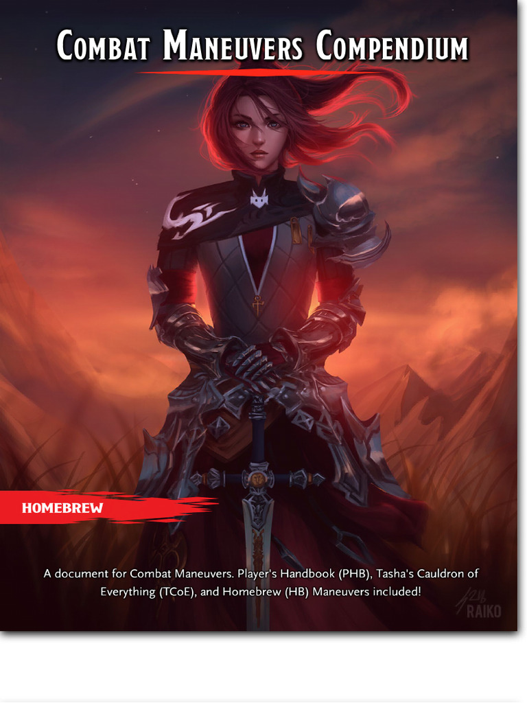 Expanded Maneuvers GM Binder | PDF