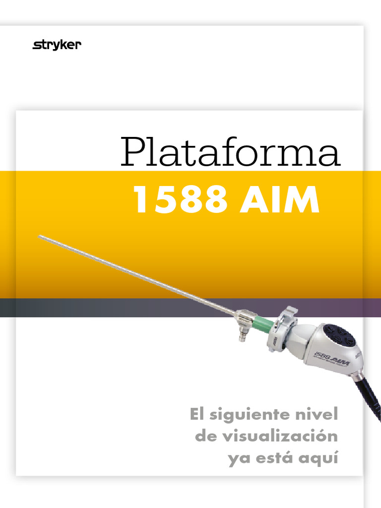 01_1588 AIM Brochure_ES (1) (1) | PDF | Cirugía | Especialidades Medicas
