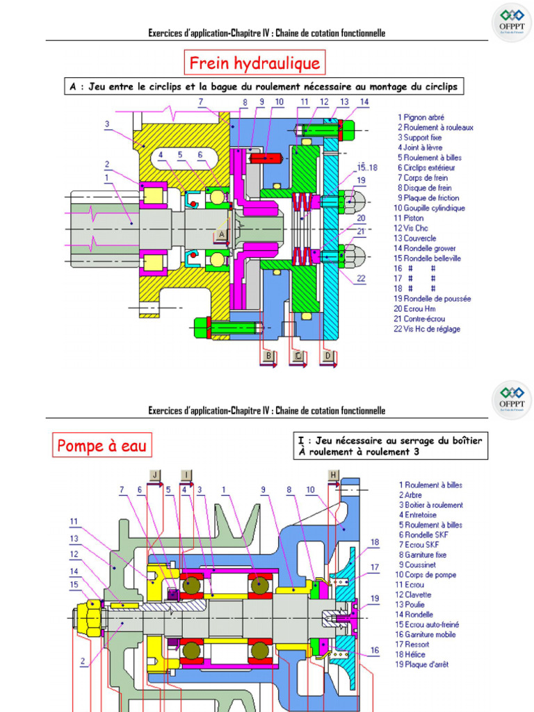 Exercices Cotation Fonctionnelle 2-2-4 | PDF | Finance et gestion ...