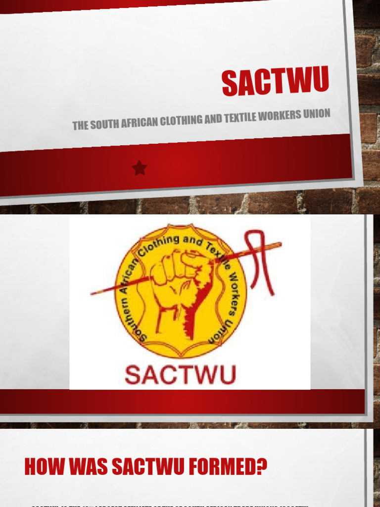 SACTWU | PDF
