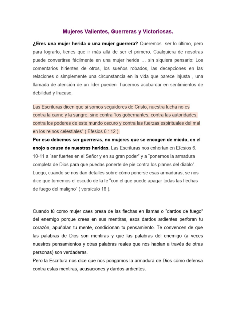 Mujer Guerrera | PDF | María, madre de Jesús | San José