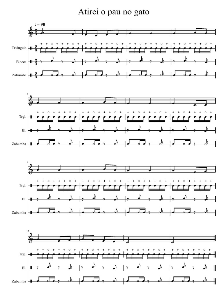 Atirei o Pau No Gato | PDF