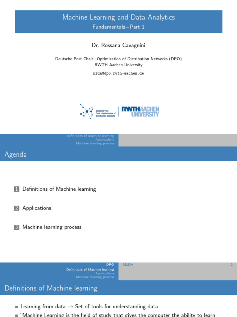 Fundamentals Part 1 | PDF | Machine Learning | Optical Character ...