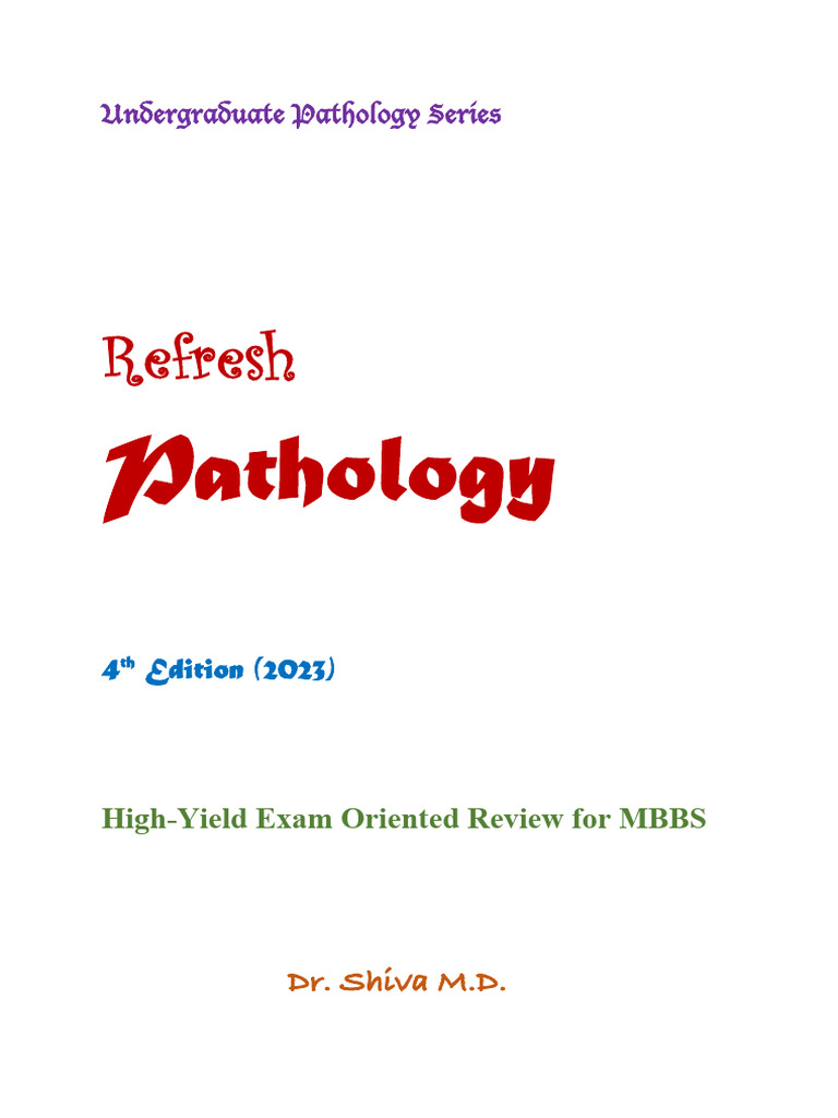 High-Yield Pathology Review for MBBS | PDF | Wound Healing | Inflammation