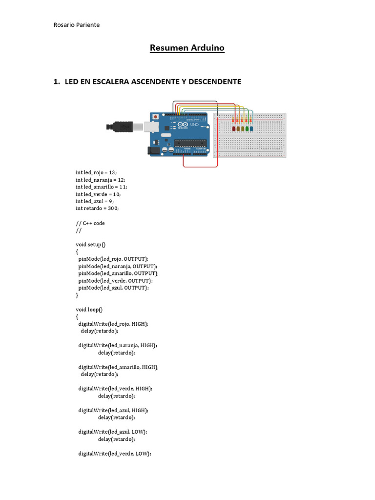 Resumen Arduino | PDF | Software Engineering | Computing