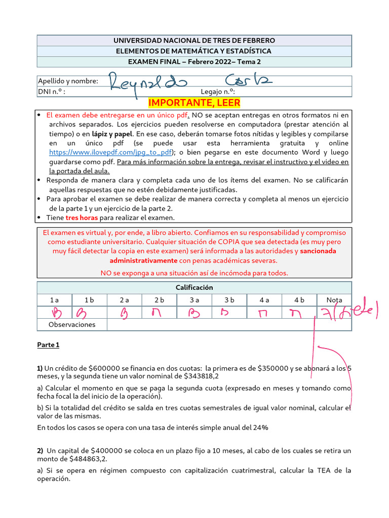 Tema 2 Ejercicio 2 Bien | PDF