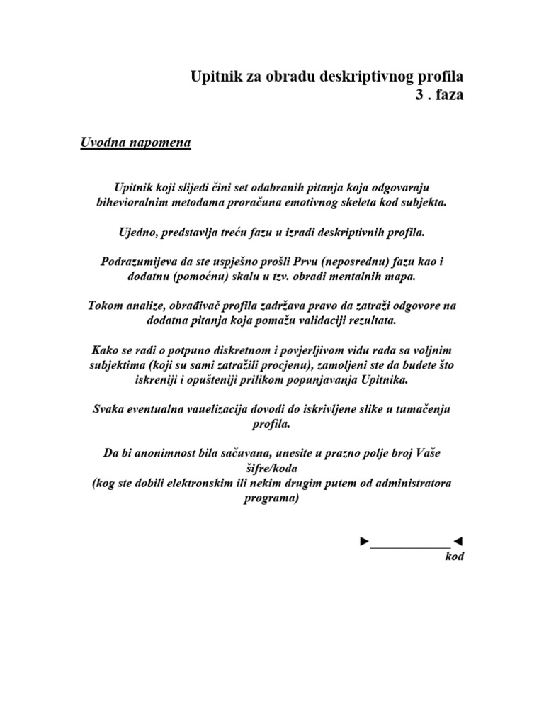 Uvodna Napomena | PDF