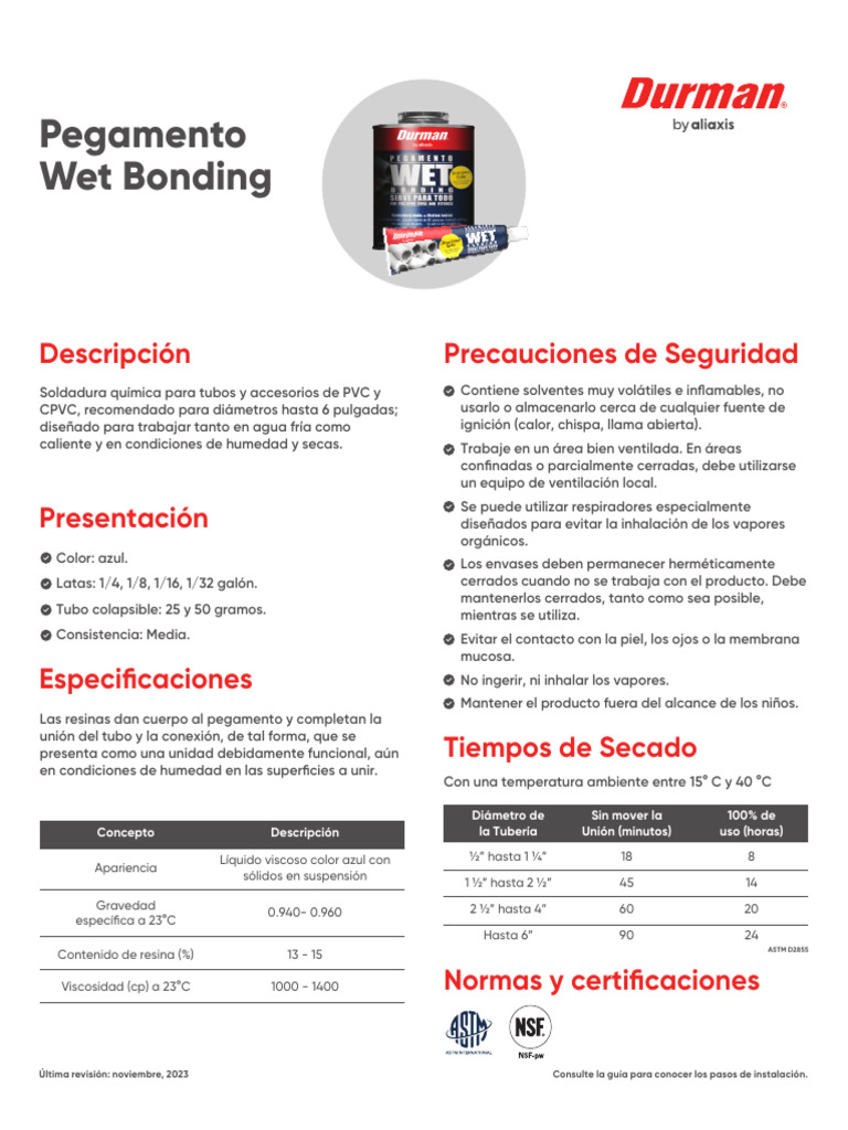 FT Pegamento Wet Bonding | PDF | Química | Ciencias fisicas