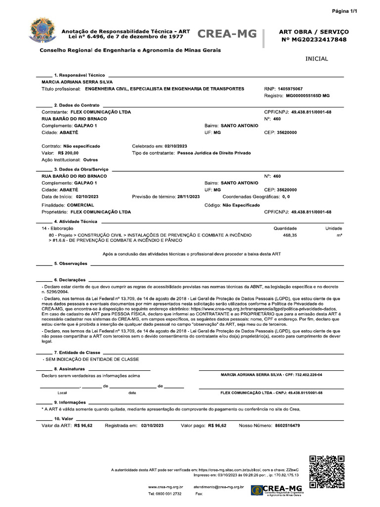 Relatorio Desenvolvido Por TecnoTech Sistemas Corporativos | PDF