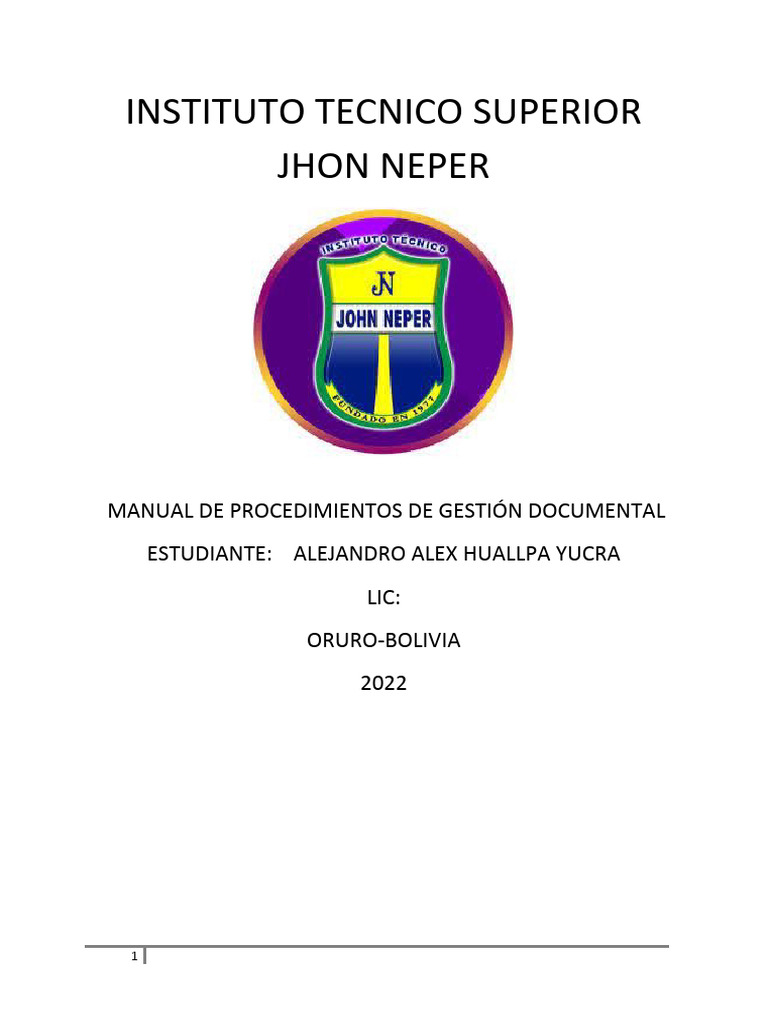 Manual de Procedimientos Gestion Documental | PDF | Gestión de registros