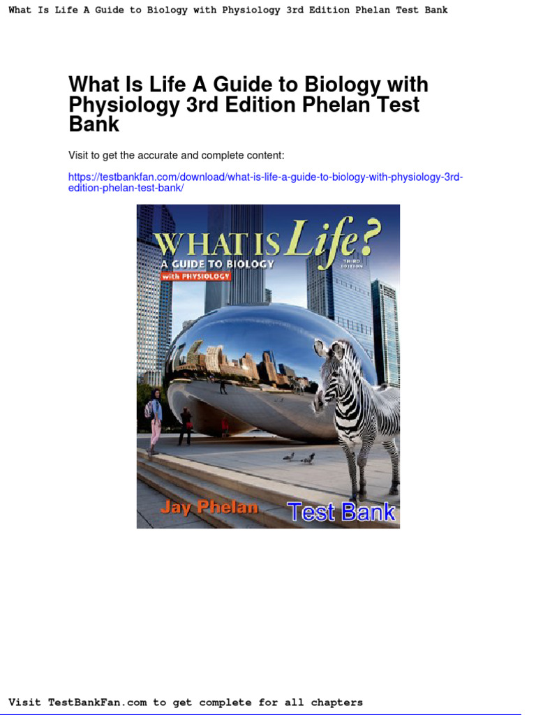 Full Download What Is Life A Guide To Biology With Physiology 3rd ...