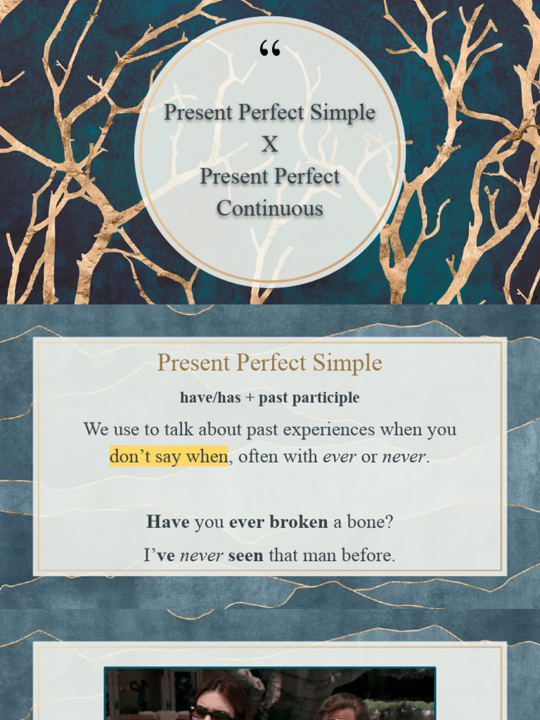 2A Present Perfect Simple or Continuous | PDF