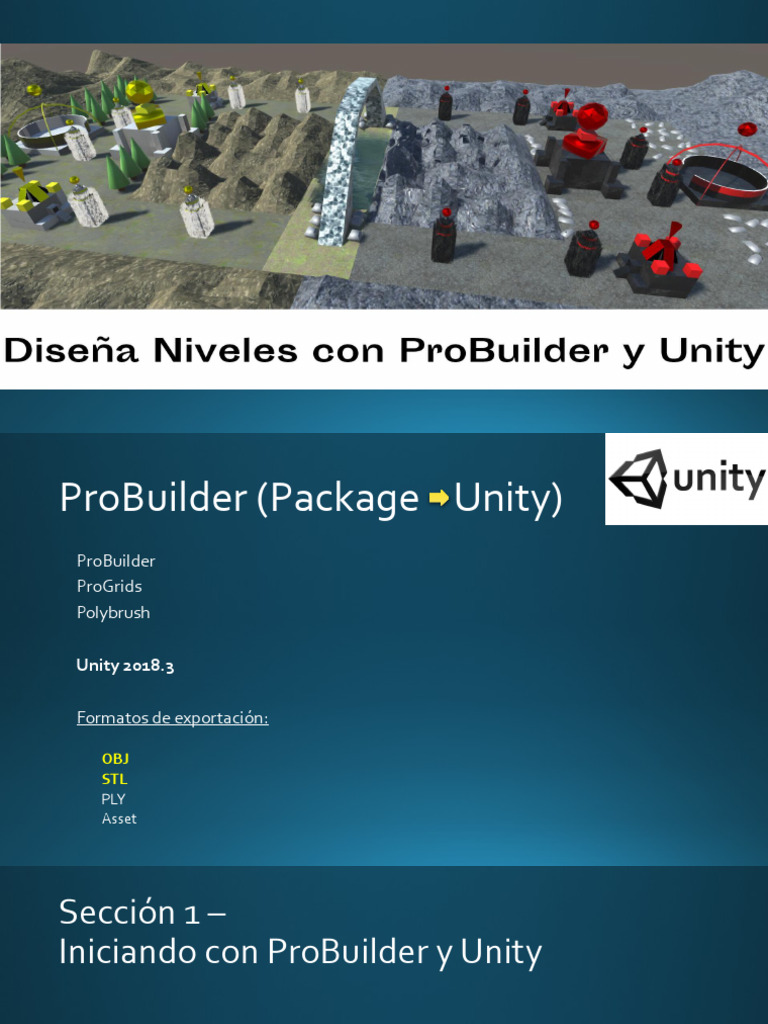 Presentación Oficial - Curso 2 - Diseña Niveles Con ProBuilder y Unity ...