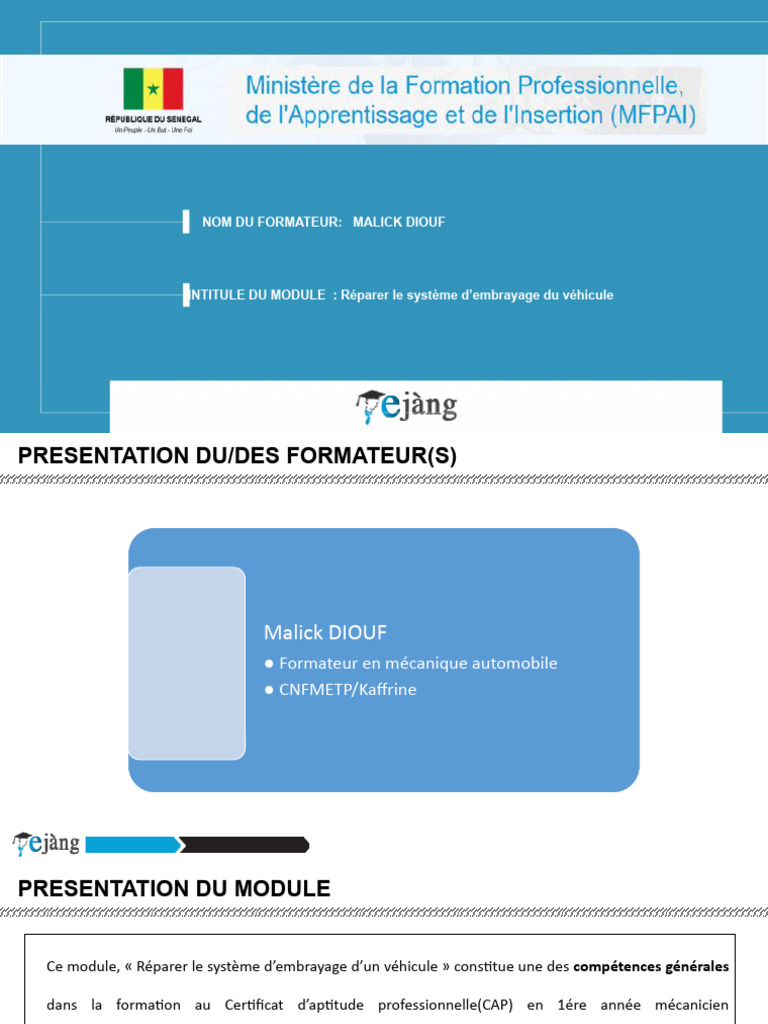 PRESENTATION Dun Module Revue | PDF | Affaires | Ordinateurs