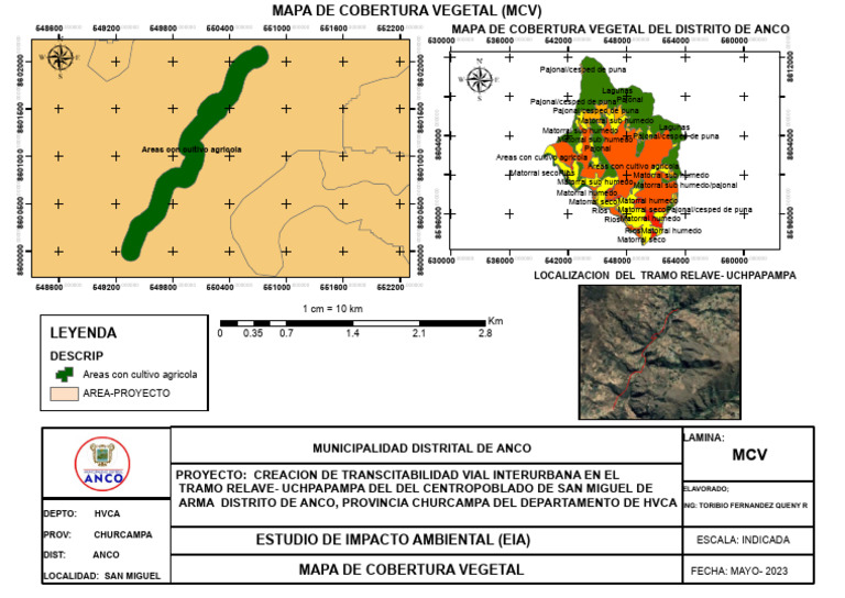 Mapa de Cobertura Vegetal | PDF