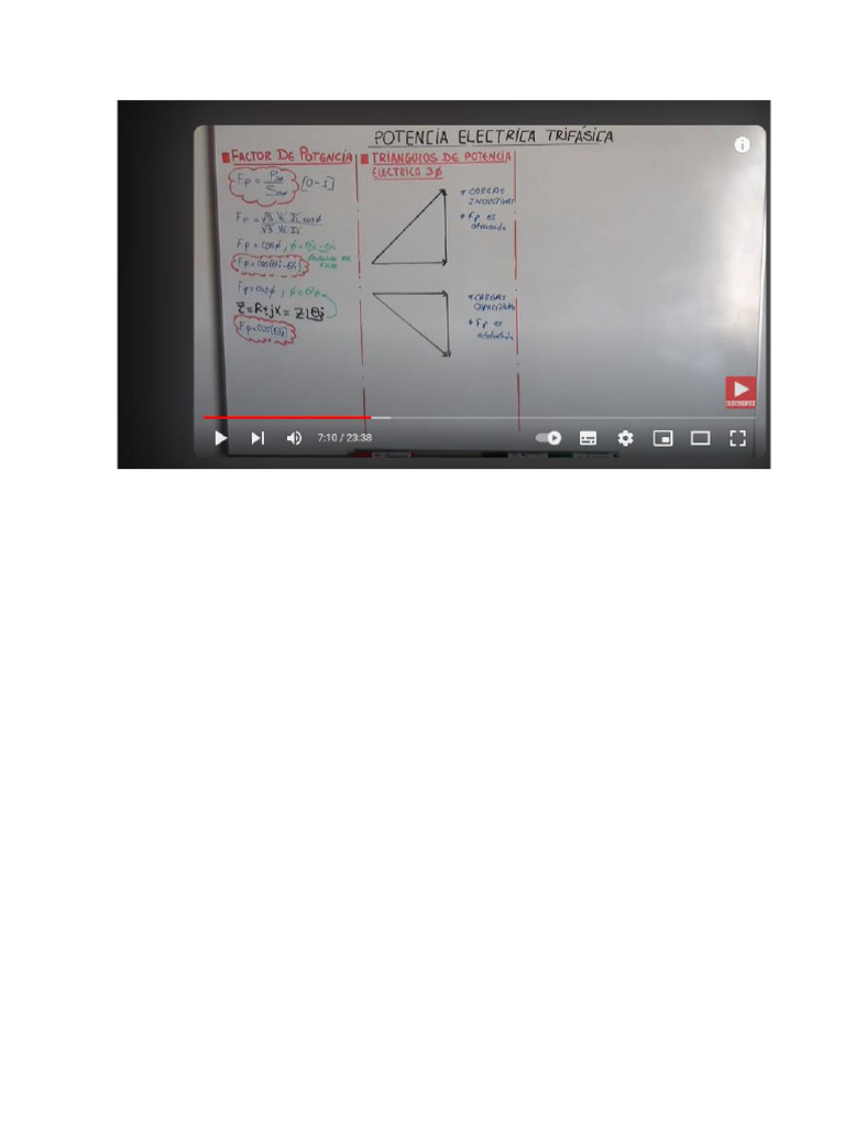 Factor de Potencia | PDF