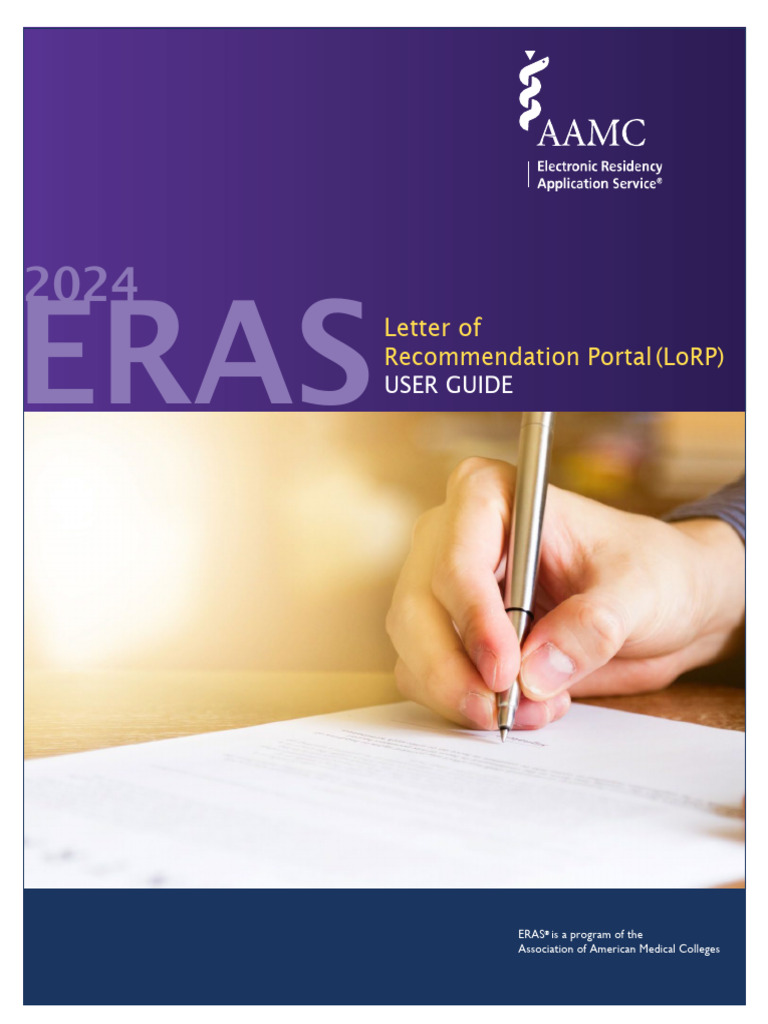 ERAS 2024 LoRP User Guide | PDF | Computing | Software