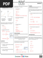 S1 Formula Sheet | PDF | Variance | Statistical Analysis