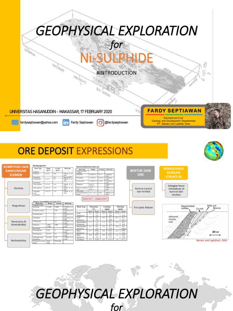 Eksplorasi Geofisika Ni-Sulphide di Sebuku | PDF