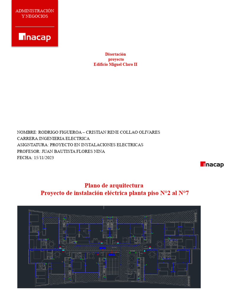 Presentación Disertación Edificio | PDF | Electricidad | Ingenieria Eléctrica
