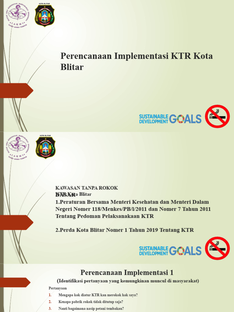 1.PPT Implementasi KTR Daniel-Instruktur-1 | PDF | Pengembangan Diri