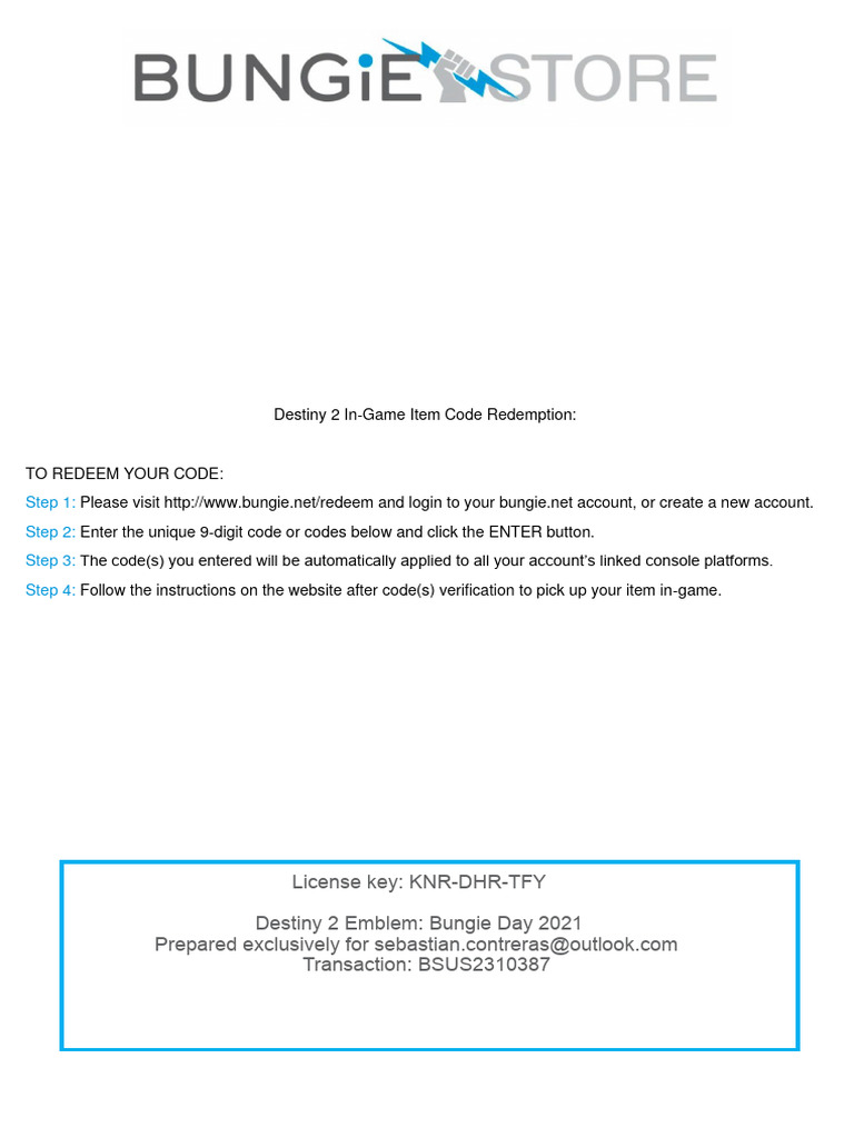 Emblem Redemption Code | PDF