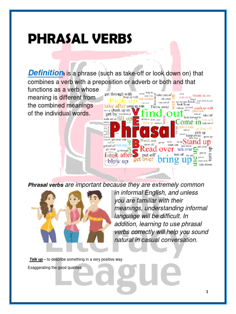 PHRASAL VERBS Projects 093021 | PDF | English Language