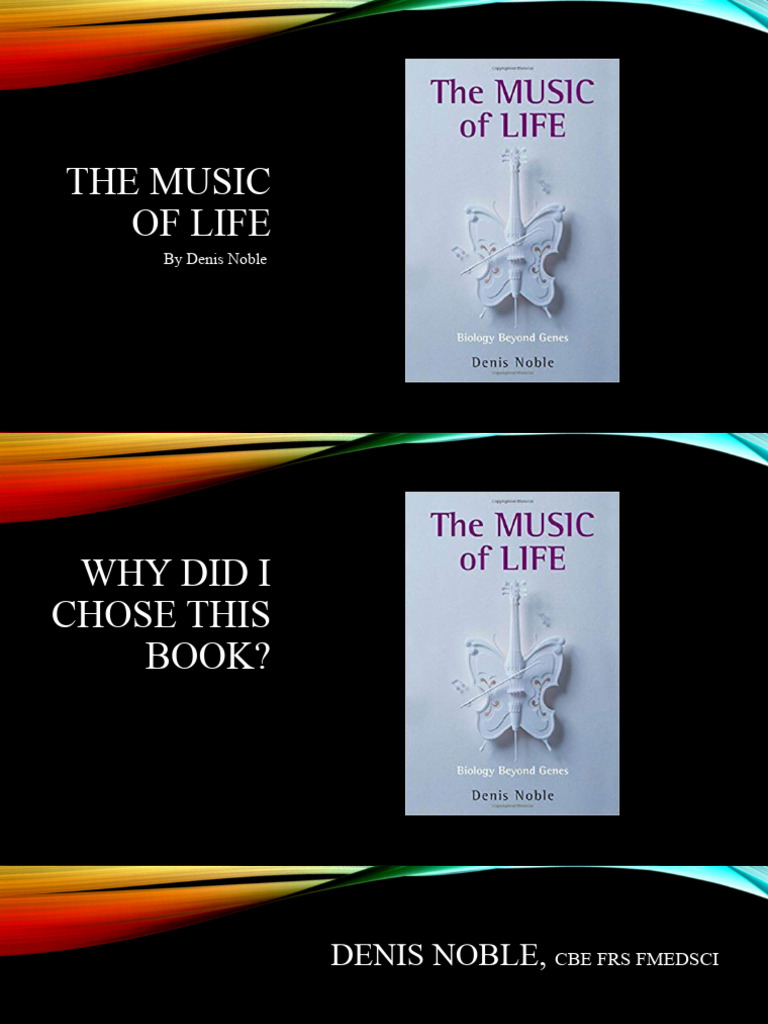 Music of Life Book Presentation | PDF | Systems Biology | Biotechnology
