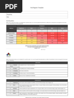 Risk Register - OHS - Examples For The Office | PDF | Occupational ...