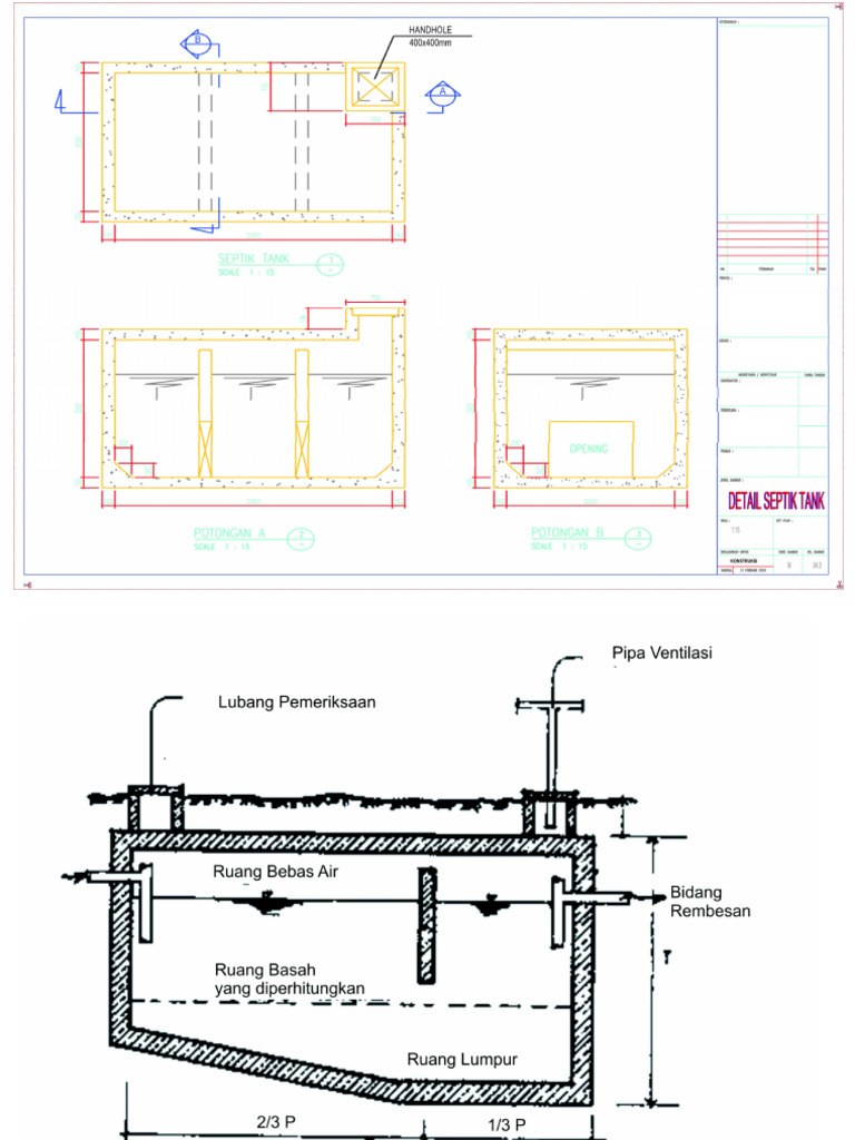 Detail Septic Tank | PDF