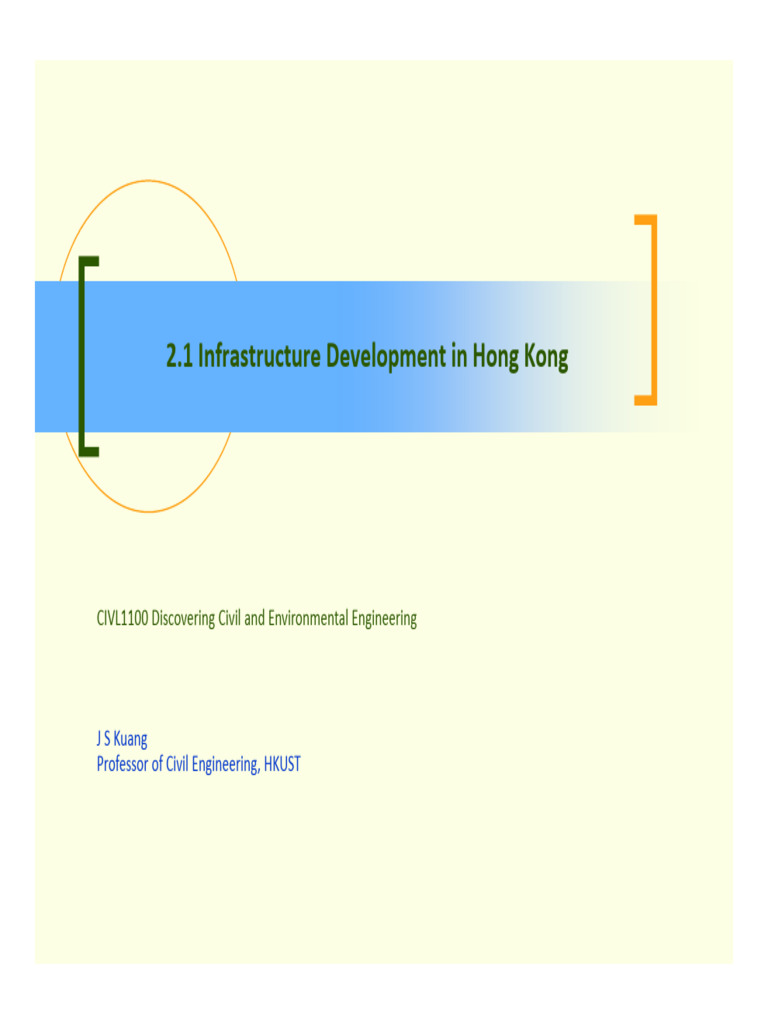 I-2.1 Infrasture Development in Hong Kong - 13 Feb 2019 | PDF ...
