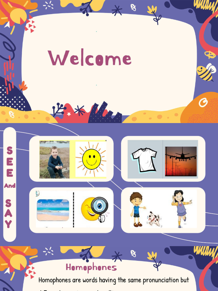 Understanding Homophones for Kids | PDF | Language Arts & Discipline ...