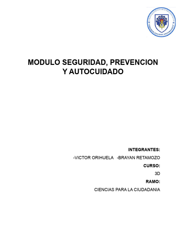 Modulo Seguridad | PDF